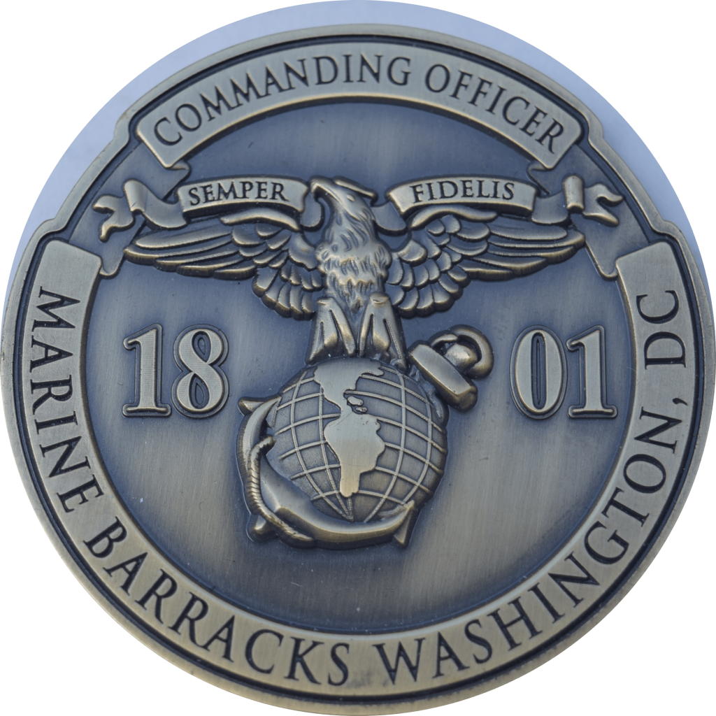 Commanding Officer Marine Barracks Washington – Challenge Coin DB